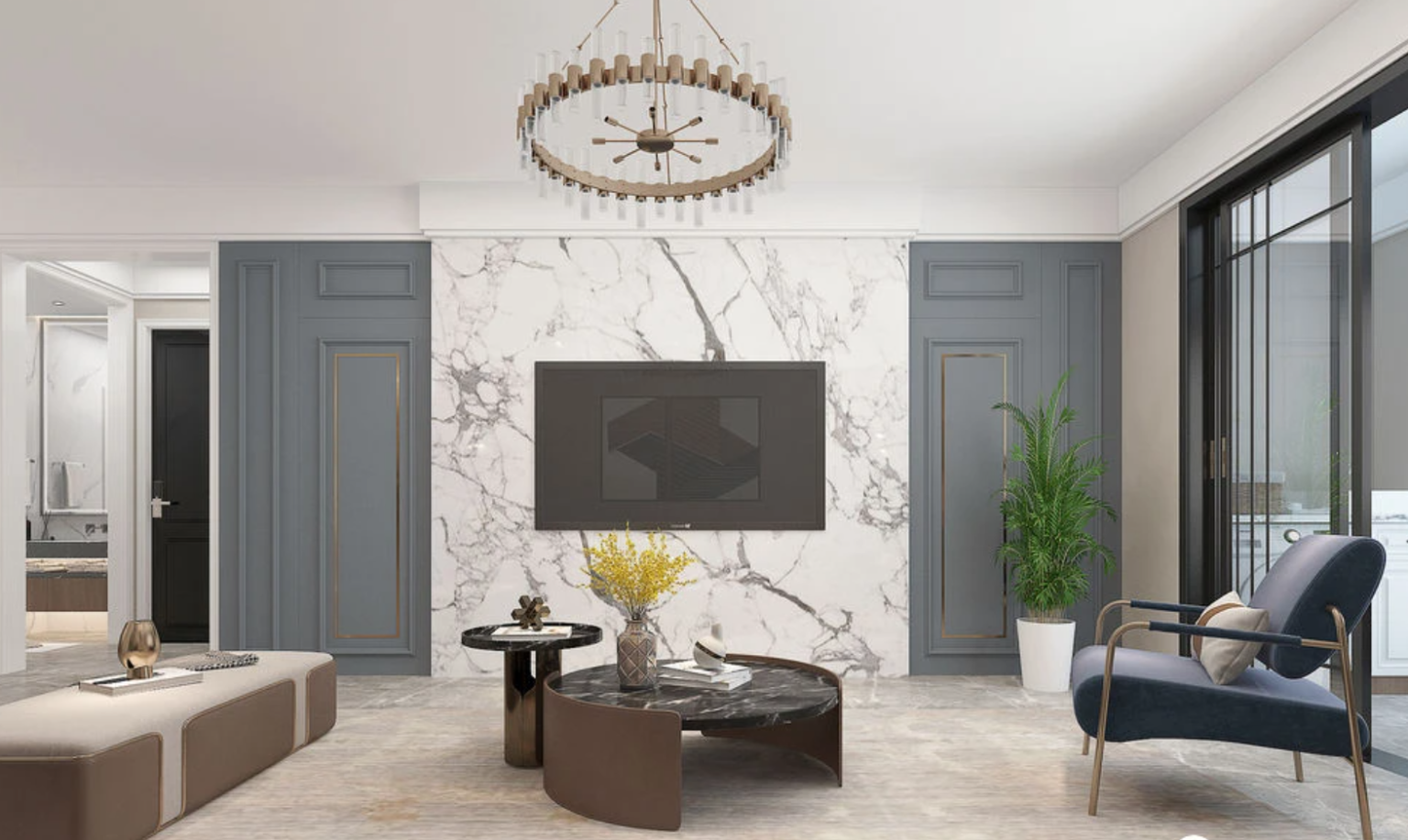 The benefits of decorating a room with PVC Marble Sheet ...