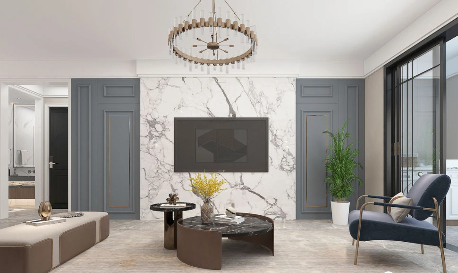 The benefits of decorating a room with PVC Marble Sheet ...