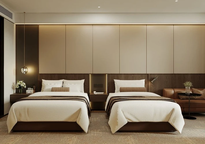 Hotel Whole-Room Customization Design Trends in 2025 - AesthedgeWallPanel